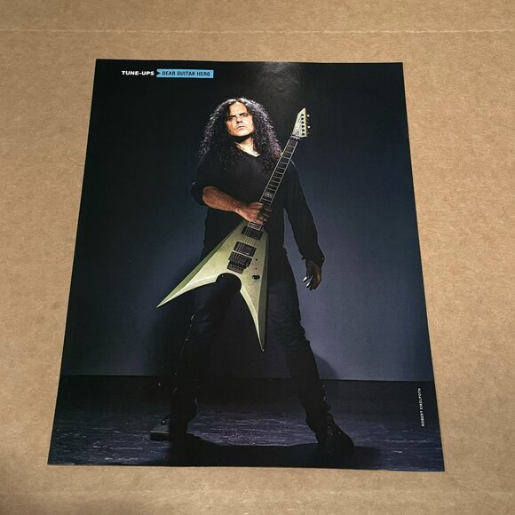Art | Mille Petrozza Of Kreator Music Print Ad Photo 217 | Poshmark